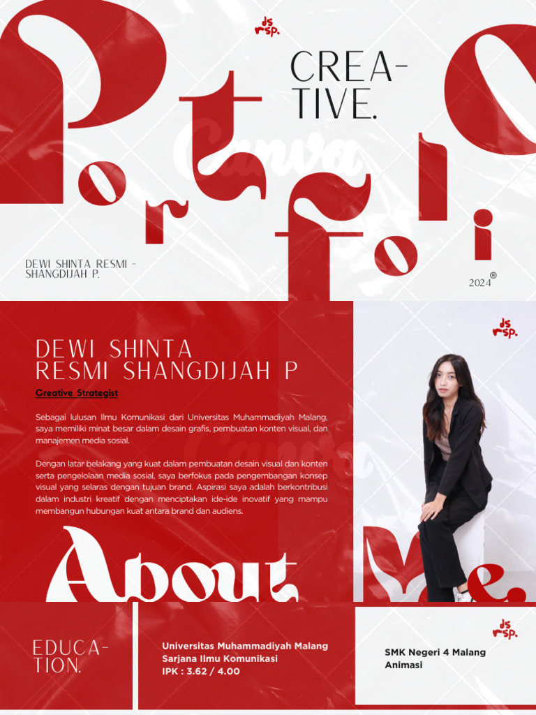 Portofolio Desain Grafis - Dewi Shinta Resmi Shangdijah P | PDF