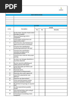 Wooden Door Installation Checklist | PDF | Door | Components