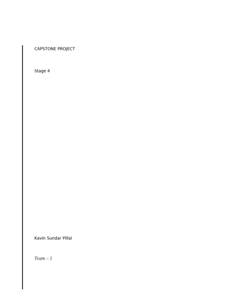 CAPSTONE PROJECT STAGE 4 - 2nd SEM | PDF | Physical Fitness | Yoga