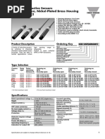 GT2-H12 Datasheet | PDF | Sensor | Metrology