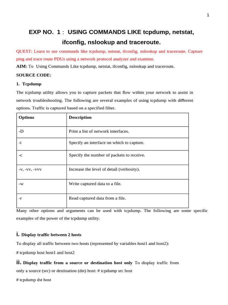 CN lab manual CS3591 final | PDF | Transmission Control Protocol ...