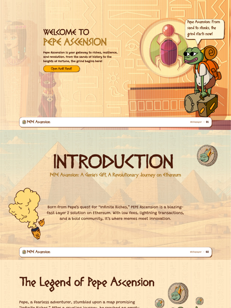 PEPE Ascension Litepaper | PDF | Cryptocurrency | Distributed Computing