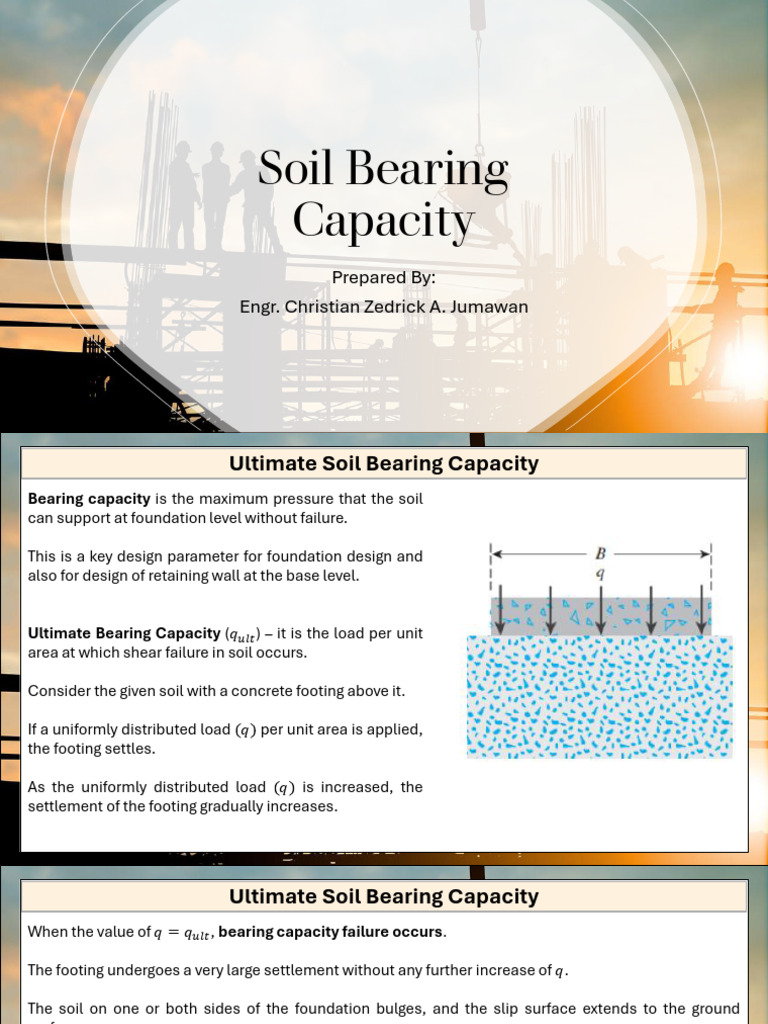 09 - Soil Bearing Capacity | PDF | Soil | Continuum Mechanics