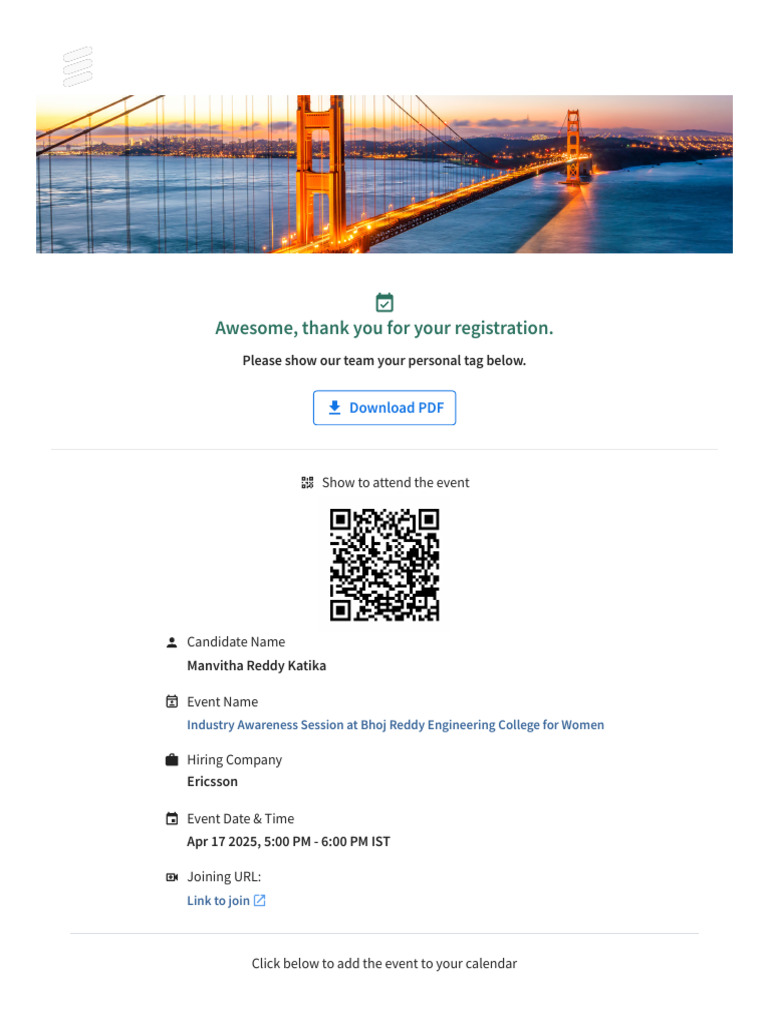 Industry Awareness Session at Bhoj Reddy Engineering College for Women ...
