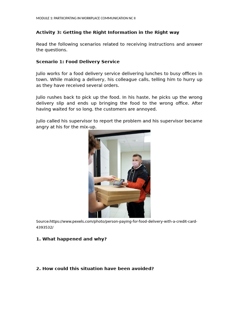 Activity 3 Getting The Right Information in The Right Way | PDF