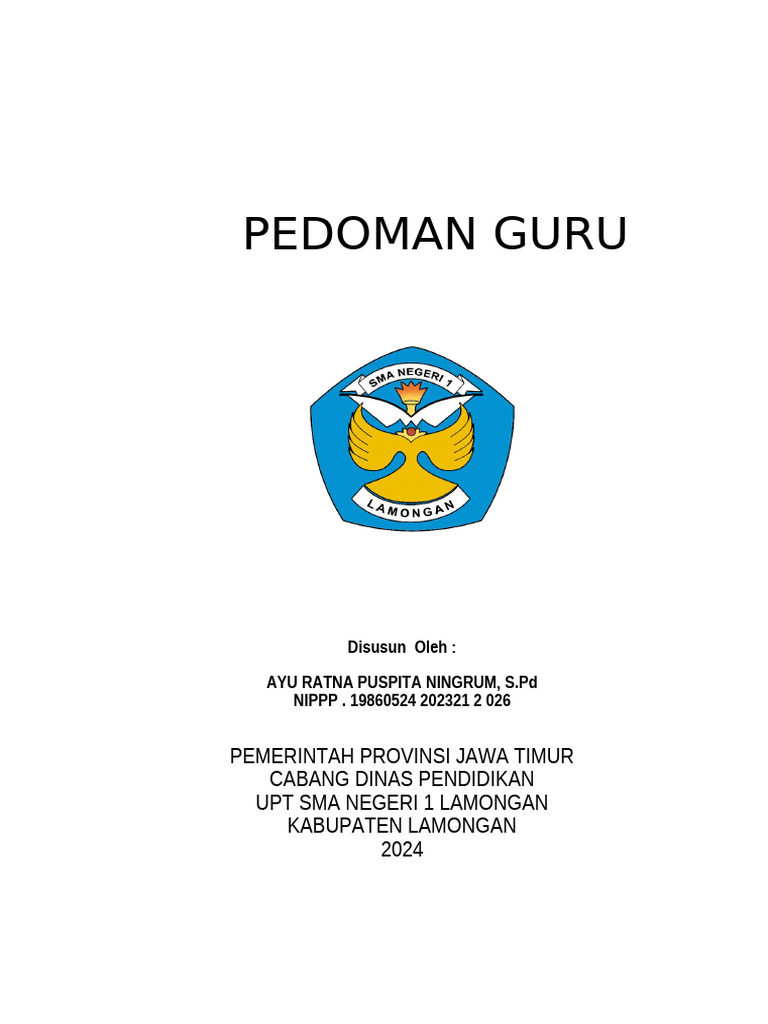 Buku Pedoman Guru Ayyu Bagian Isi | PDF
