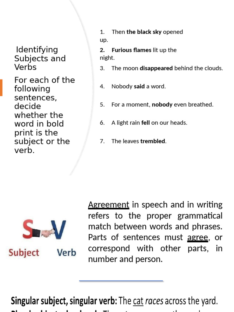 Subject-Verb Agreement Guide | PDF | Verb | Morphology