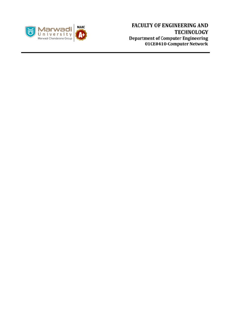 CN 161 Dhruv Practiacal1 | PDF | Computer Network | Router (Computing)