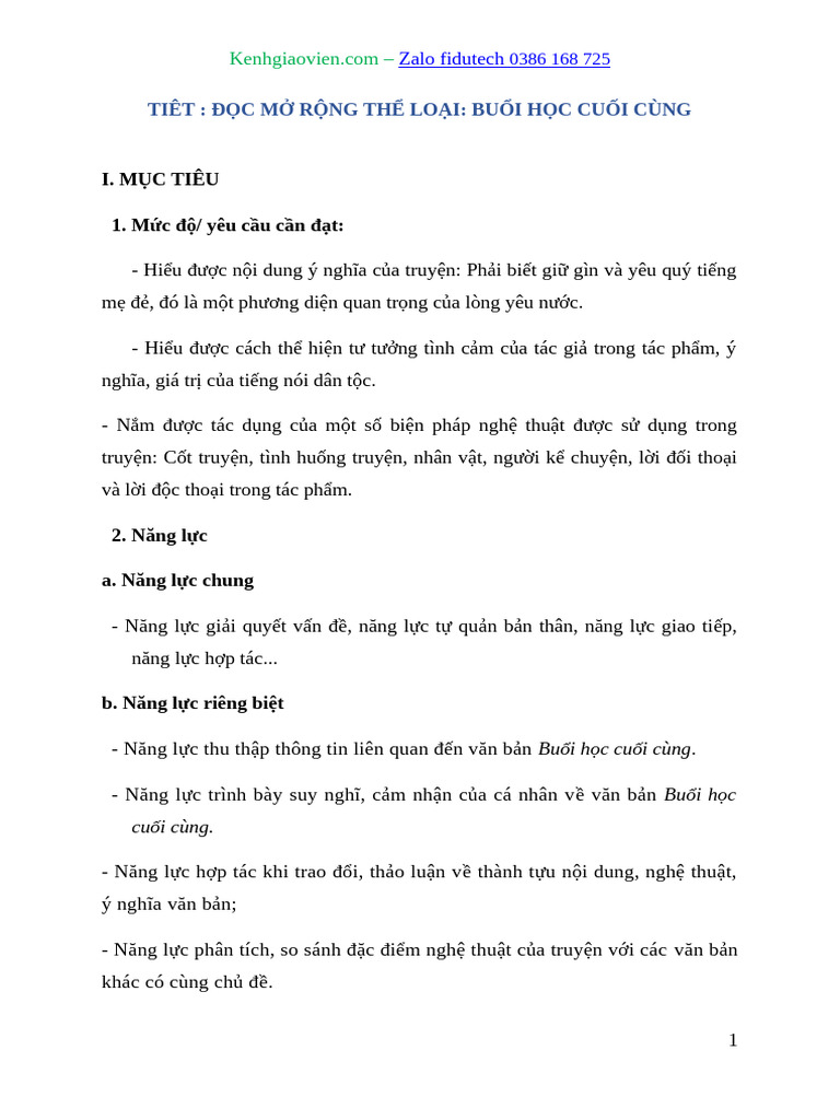 Kenhgiaovien b8 vb4 Buoi Hoc Cuoi Tuan | PDF