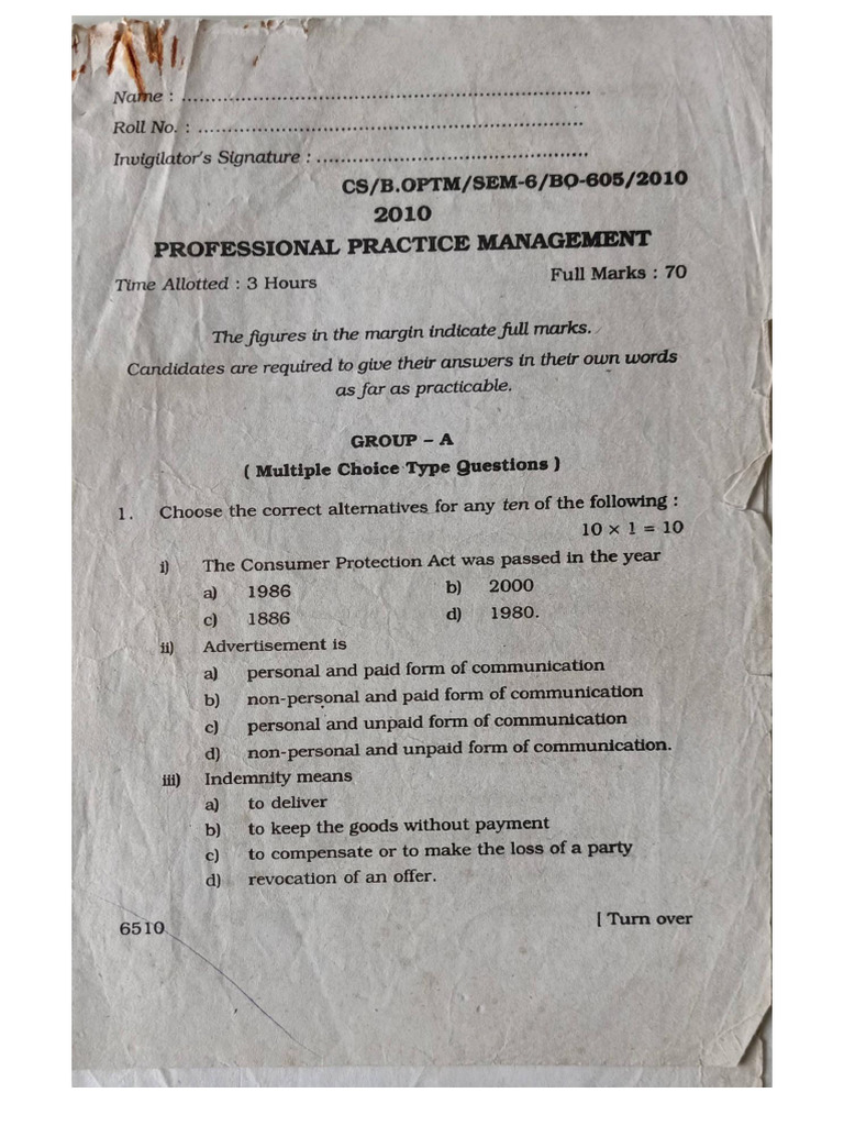 Professional Practice Management | PDF