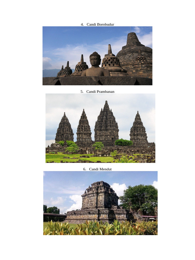Top Indonesian Temples to Explore | PDF