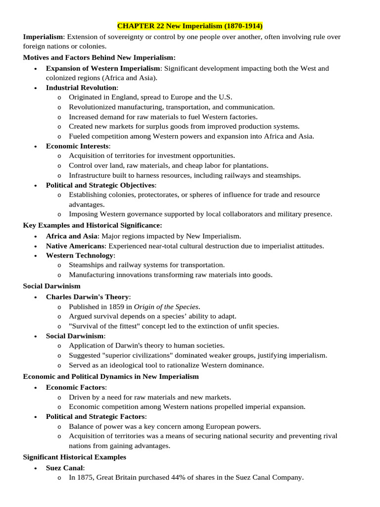 Dynamics of 19th Century Imperialism | PDF | Imperialism | German Empire