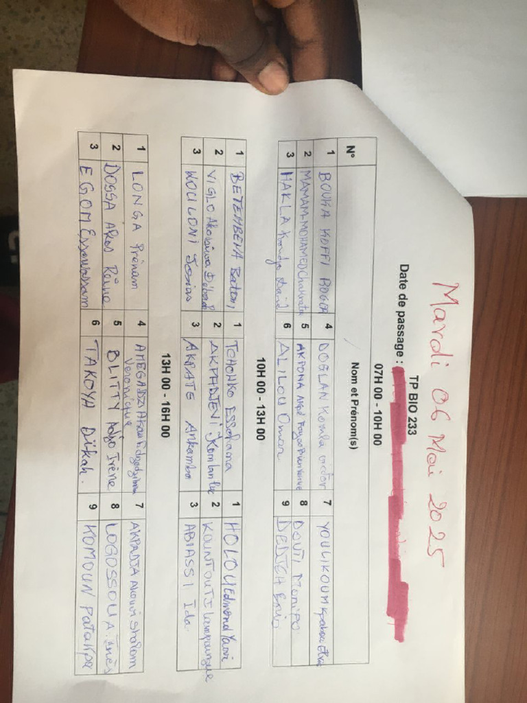 TP BIO233 (2e Manip) | PDF