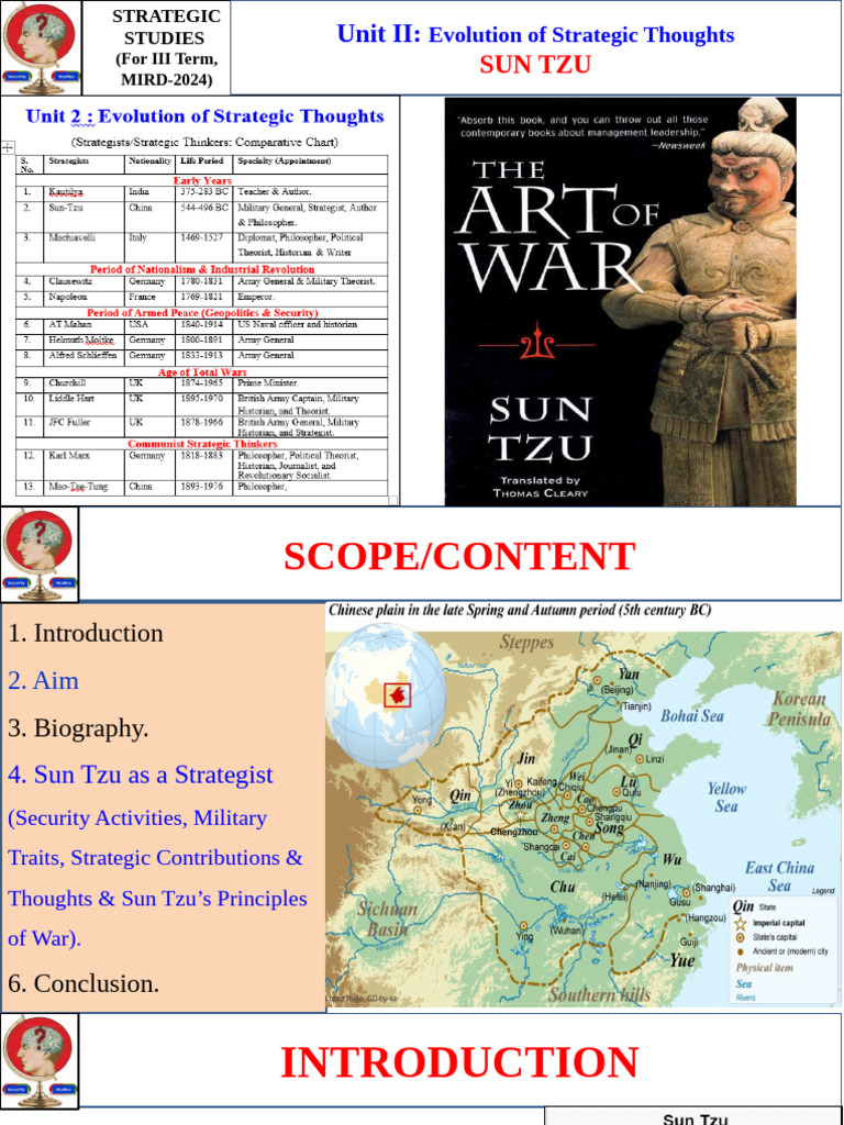 Sun Tzu: Principles of Strategic Warfare | PDF | Sun Tzu | The Art Of War