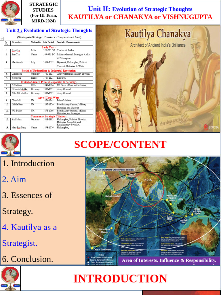 Mird Iii - Strat Studies - Unit 2 A Kautilya | PDF