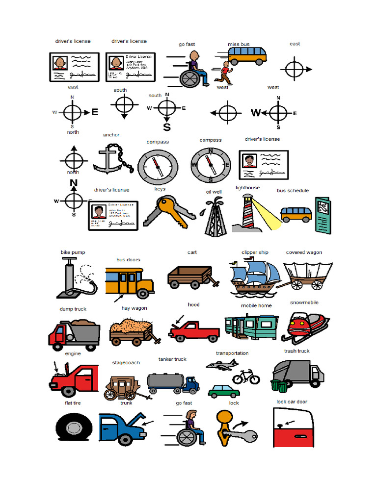 Sentence Builder and Transportation | PDF