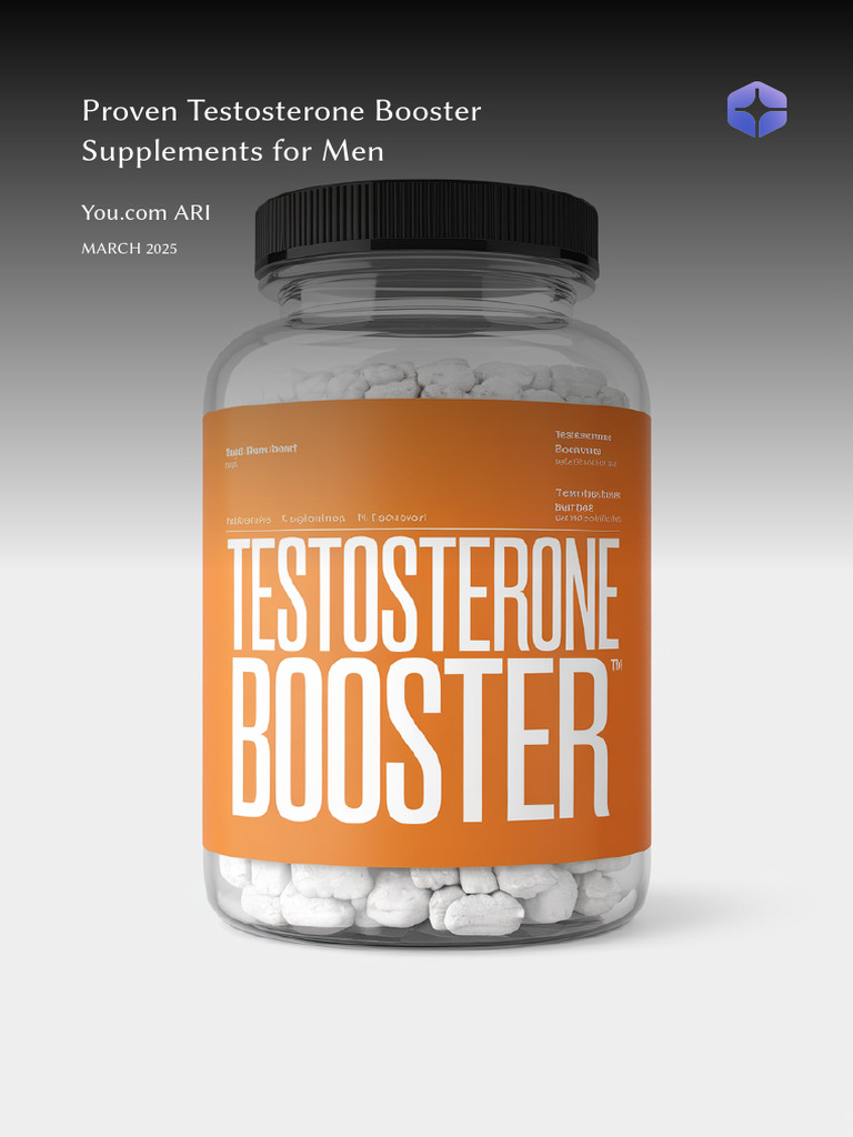 Effective Testosterone Boosters for Men | PDF | Dietary Supplements ...