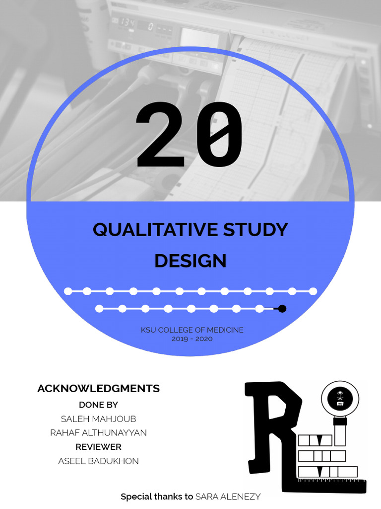 Qualitative Study Design Overview | PDF | Qualitative Research ...
