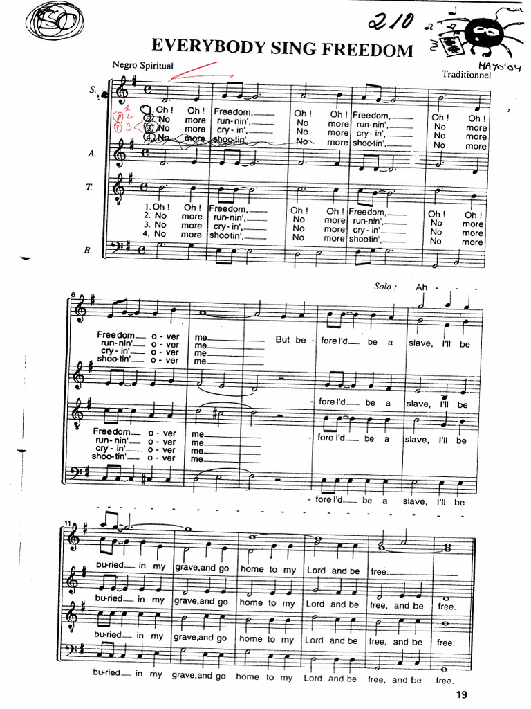 Everybody Sing Freedom | PDF