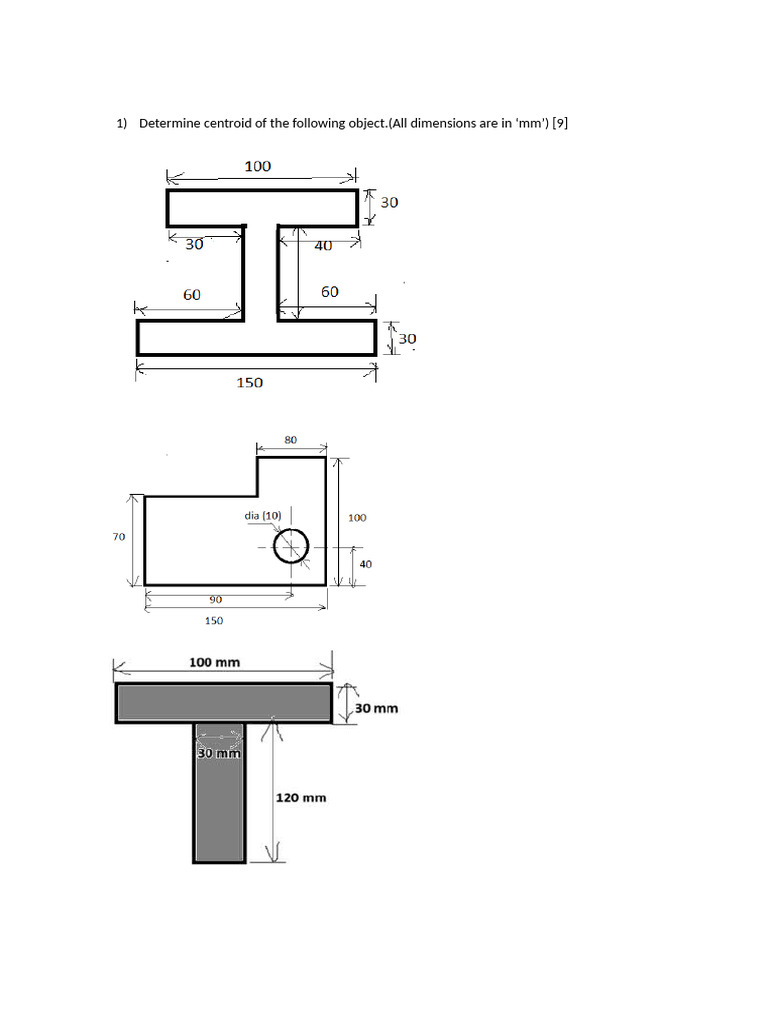 EMECH Determine Centroid | PDF