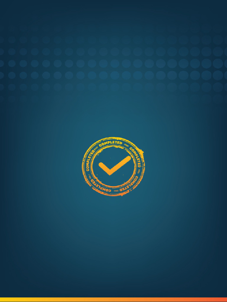 Rigor in Operations - E1 - Completion - Certificate | PDF