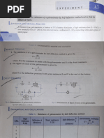 Exp 4 - Galvanometer Resistance - Half Deflection Method | PDF ...