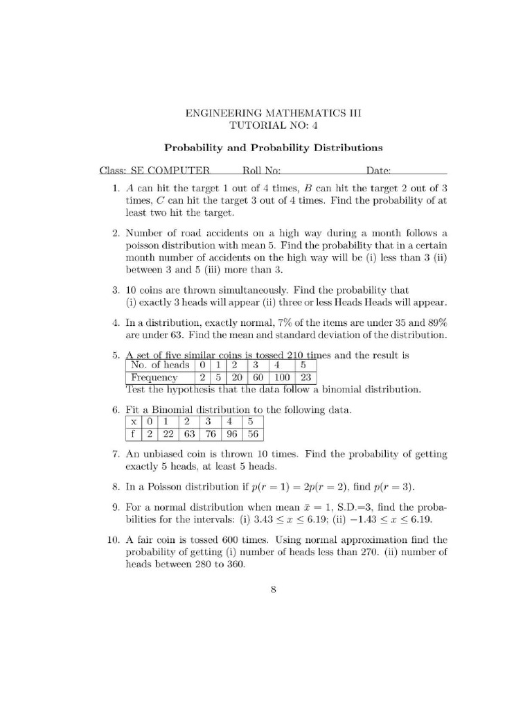 Tutorial No -4 | PDF