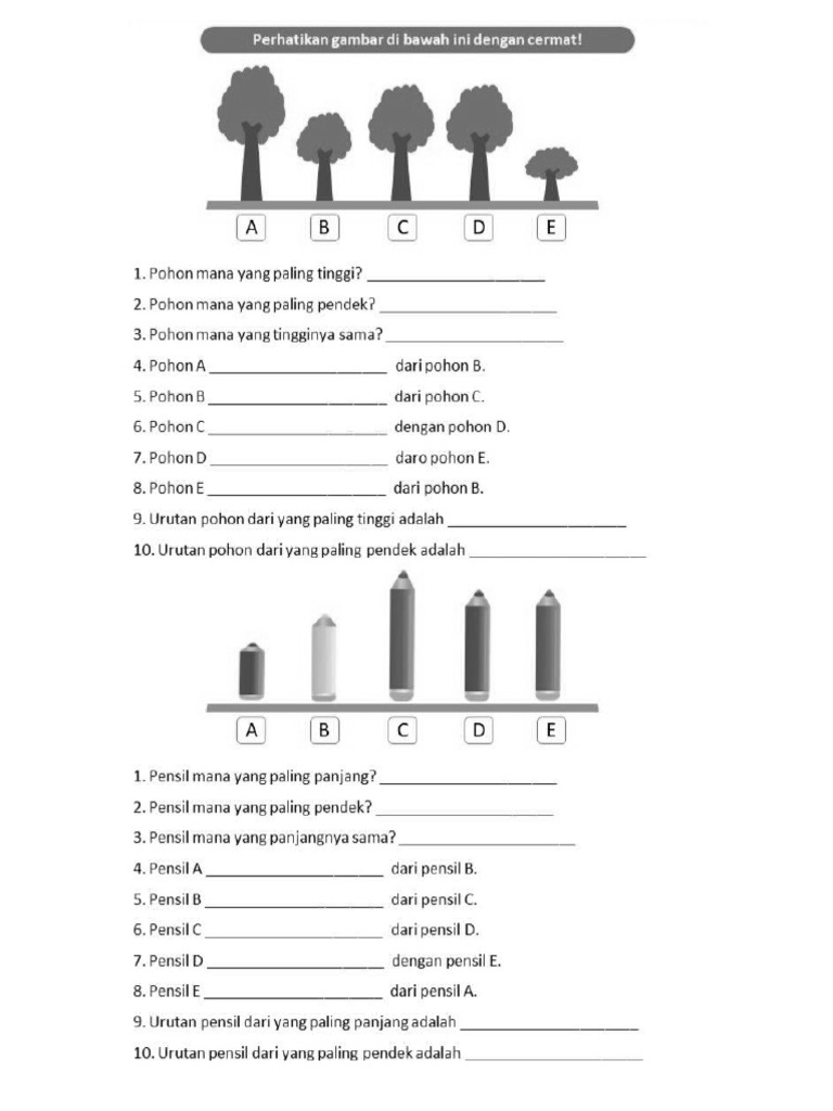 MTK 1 Pengukuran Panjang | PDF