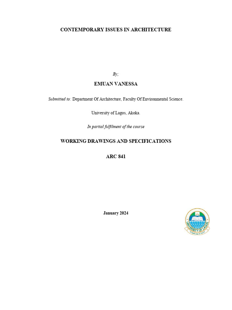 Contemporary Issues in Architecture | PDF | Architect | Sustainability