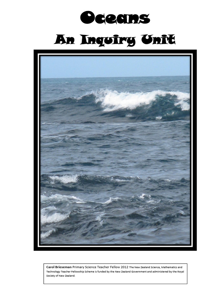 Ocean Inquiry Unit for Primary Education | PDF | Oceans | Buoyancy