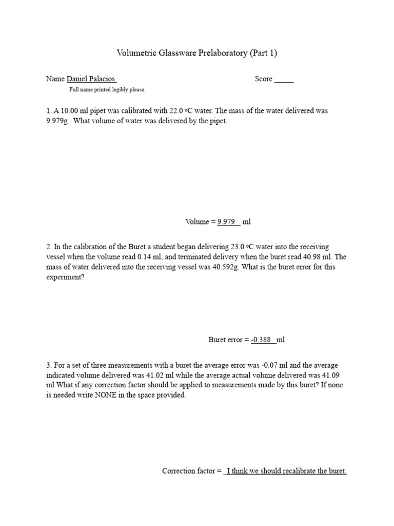Prelab Assignment - Part 1 | PDF