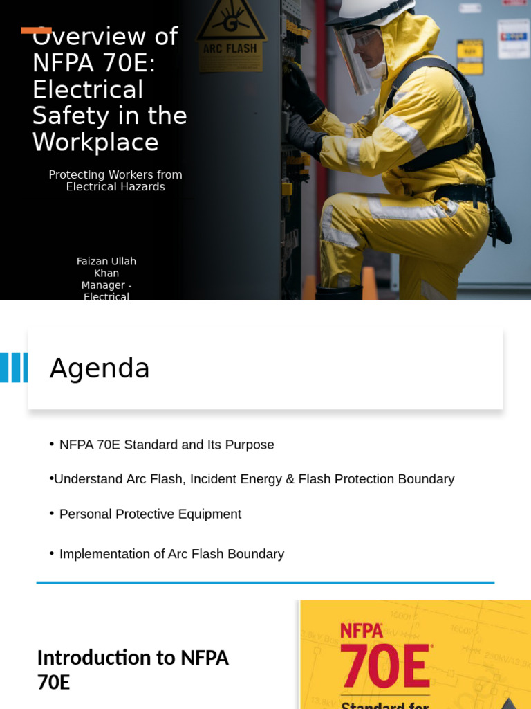 Overview of NFPA 70E | PDF | Occupational Safety And Health | Workplace