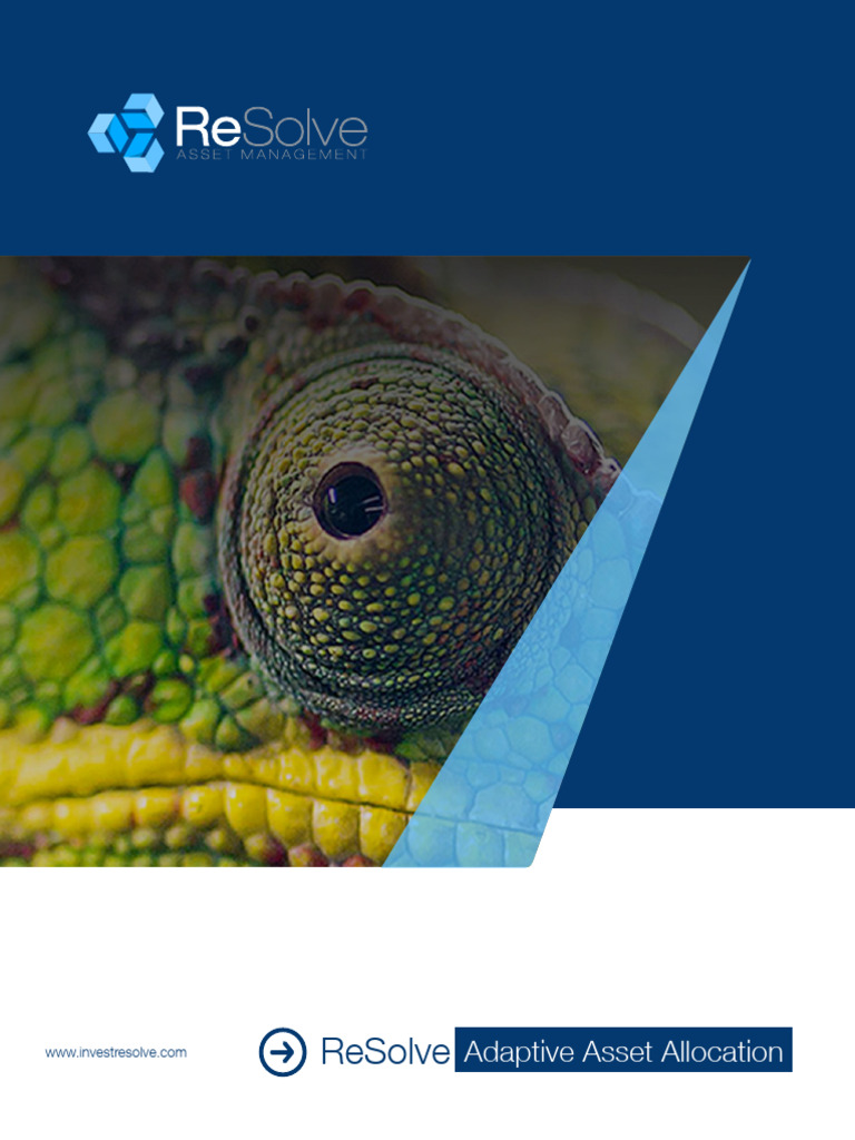 ReSolve Adaptive Asset Allocation Overview | PDF | Financial Risk ...