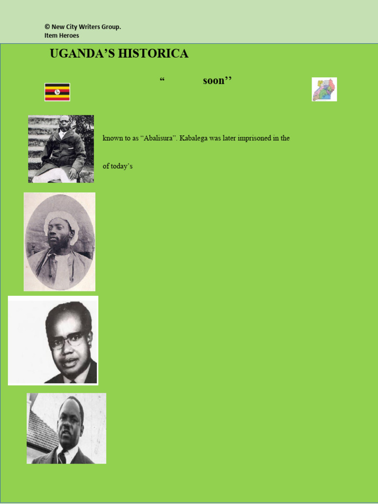 Ugandan Heroes | PDF | Uganda