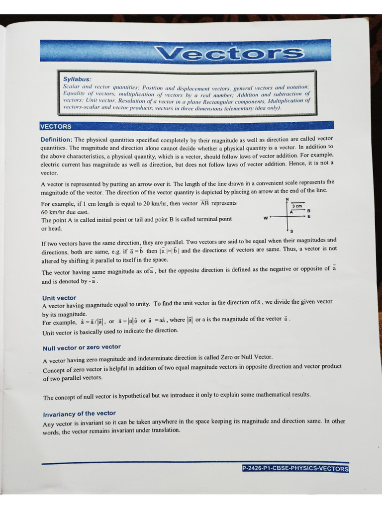 Vector | PDF