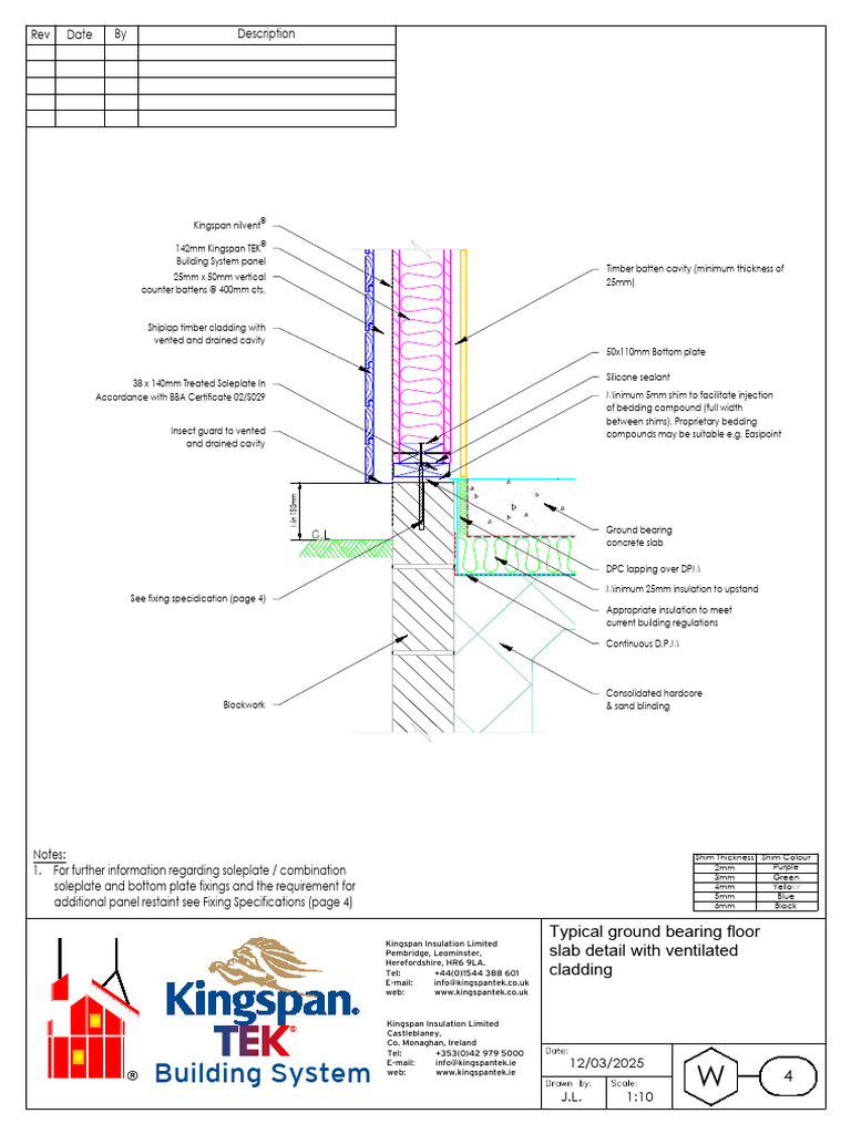 01-W - TEK - Walls - All - 120325-W4 | PDF | Civil Engineering | Materials
