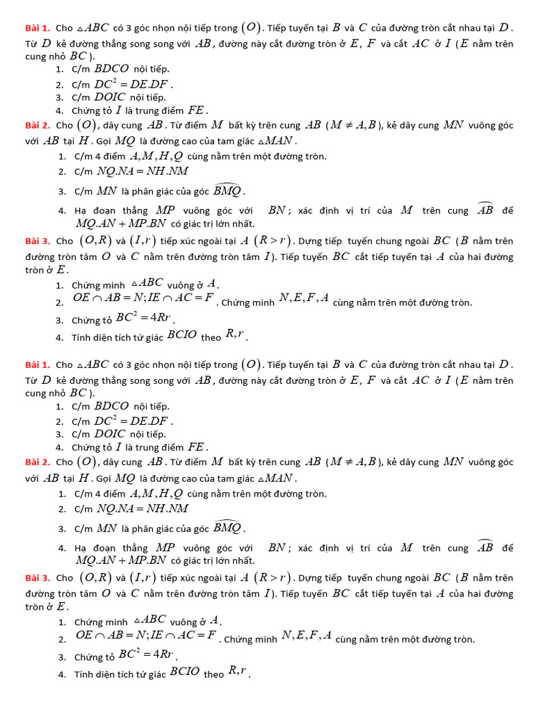 Buoi 8. Hinh học | PDF
