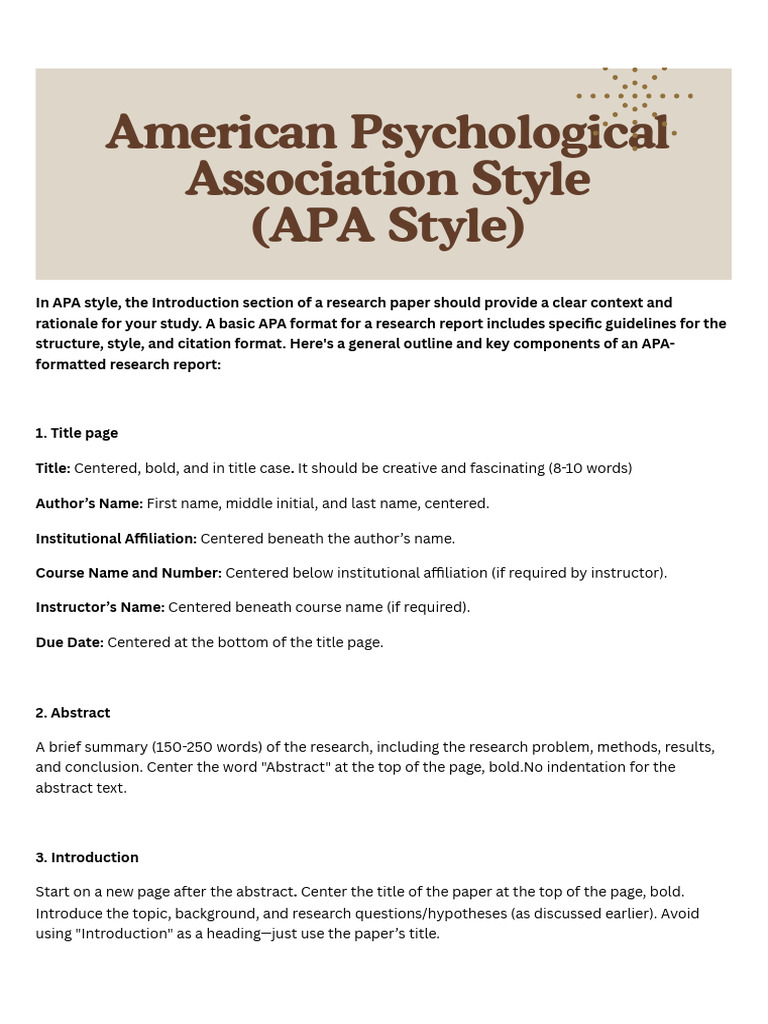 American Psychological Association Style - 20250122 - 142723 - 0000 ...