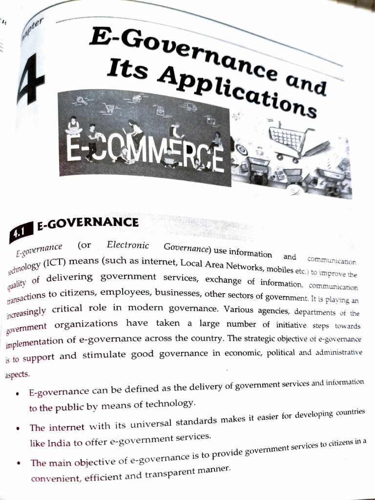 E-Governance: Benefits and Limitations | PDF | Computing | E Government