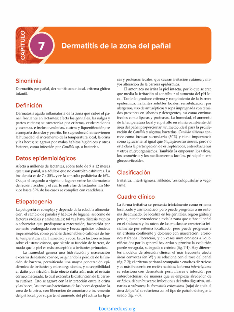 Dermatitis del pañal: causas y tratamiento | PDF | Dermatología | Piel