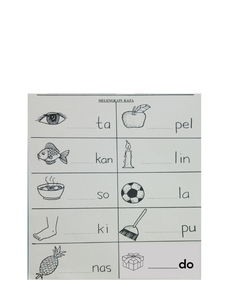 Melengkapi Kata | PDF