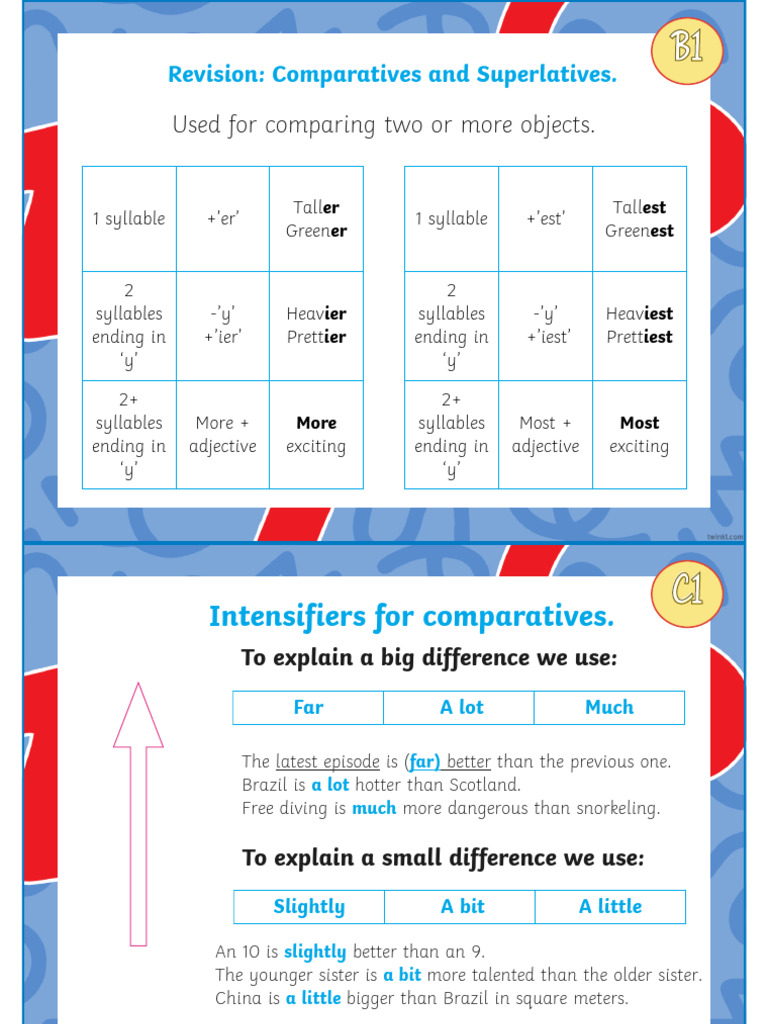 Comparatives | PDF