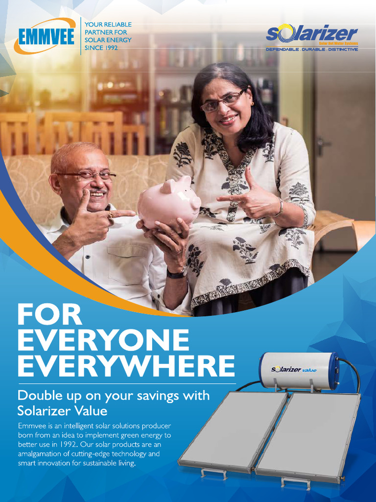 Solarizer_Solar Heater Product | PDF