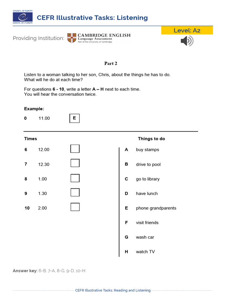 Conversation: Chris's Schedule | PDF