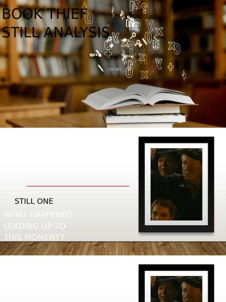 Book theif still analysis | PDF