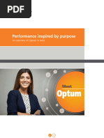 Optum in India Brochure | PDF | Business