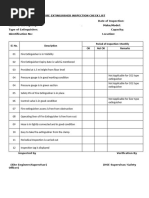 Fire Fighting Equipment Inspection Checklist - 2024 | PDF