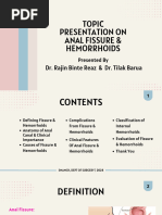 Anatomy and Pathophysiology of Hemorrhoids | PDF | Hemorrhoid | Blood ...