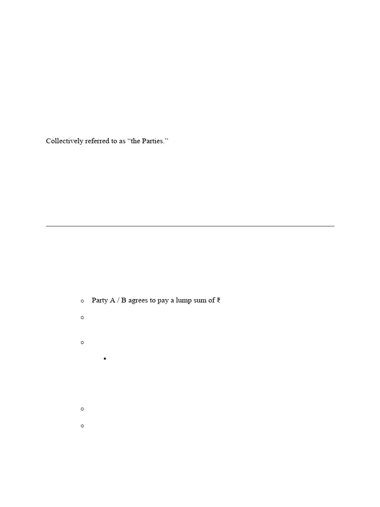 Mutual Consent Divorce Petition Format | PDF | Divorce | Marriage