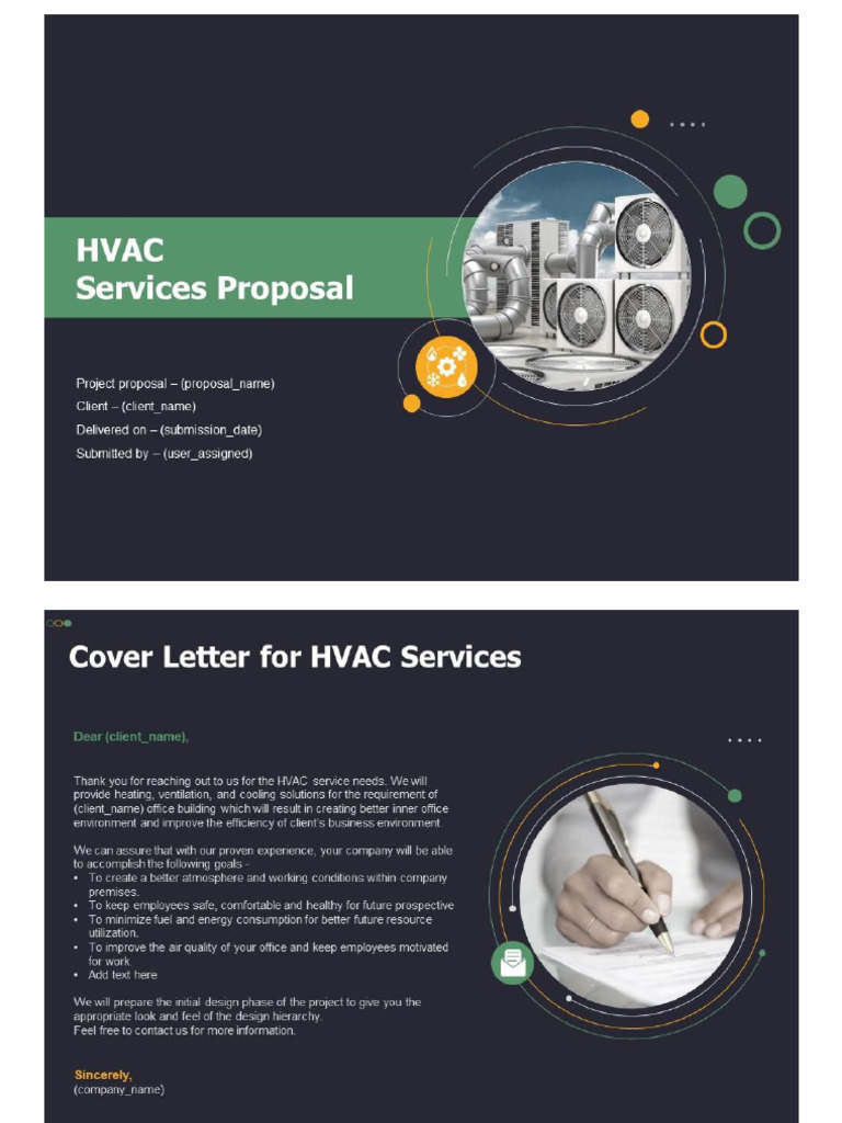 HVAC Proposal | PDF